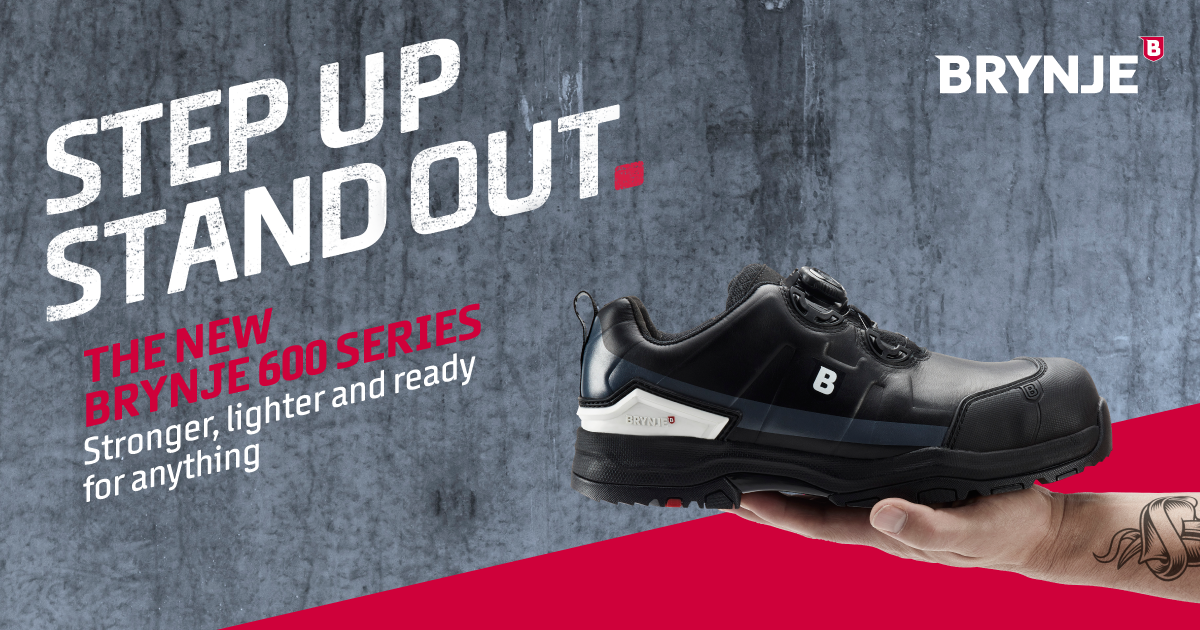 THE NEW BRYNJE 600 SERIES - STEP UP, STAND OUT.